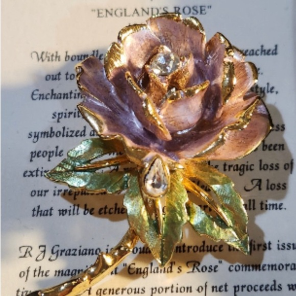 R.J. Graziano | Jewelry | Graziano Princess Diana 997england Rose ...